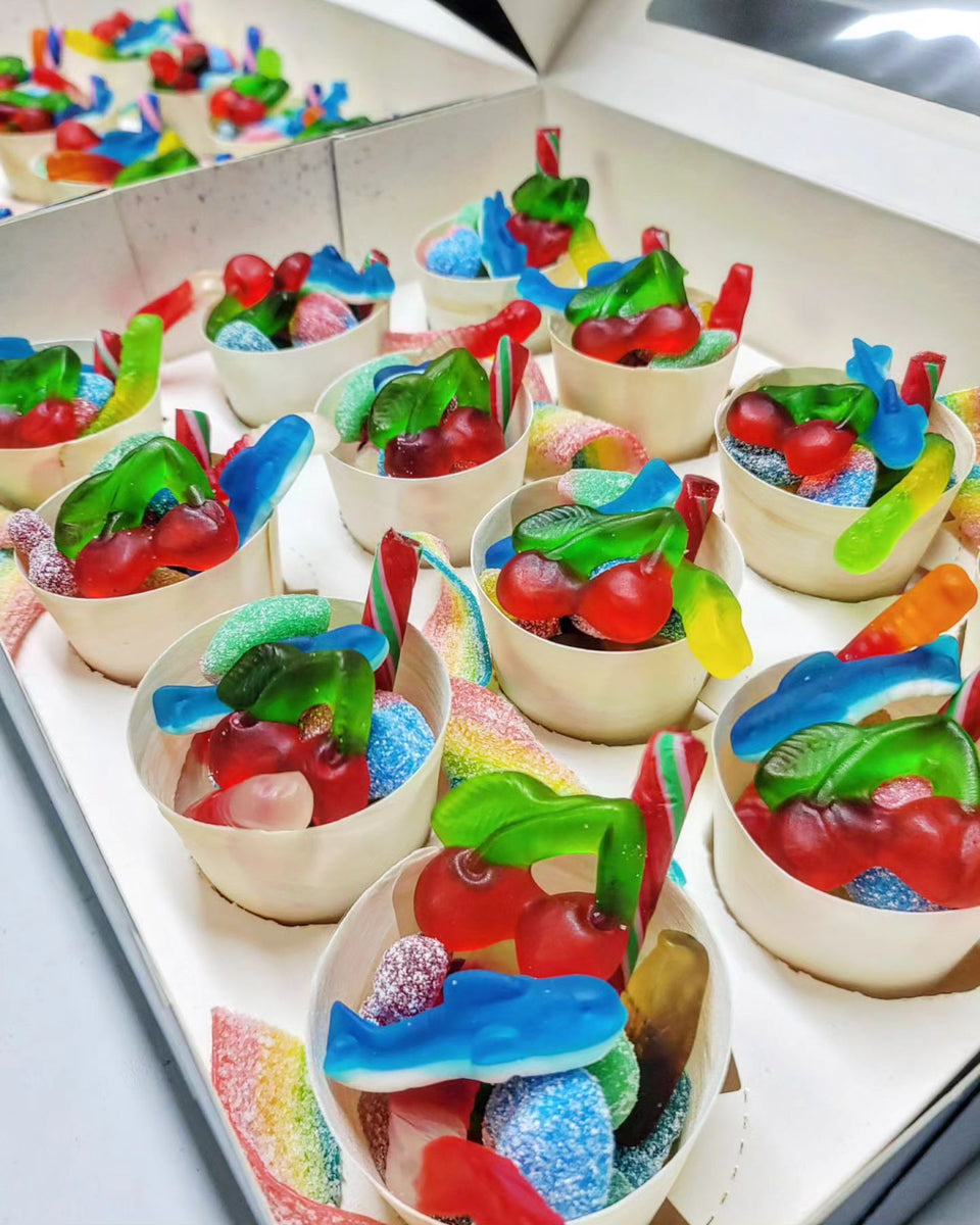 🍬🌈 Introducing our sweetest creation yet: Mini Candy Cups! 🍬🌈 – The Yum Box