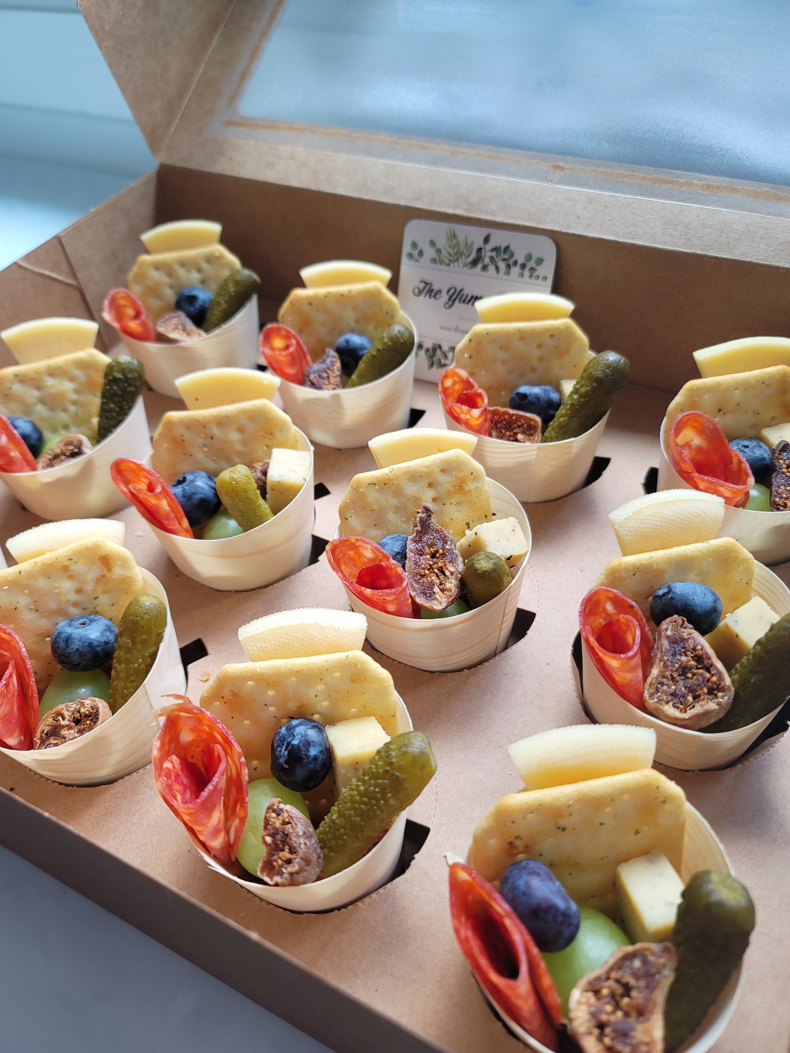 Mini Cups - Custom Charcuterie Mini Cups (pickup/delivery) – The Yum Box